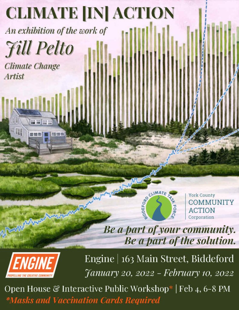 CLIMATE (IN) ACTION: An Exhibition of the Work of Jill Pelto, Climate ...