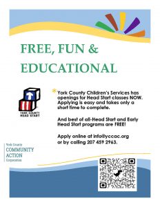 Head Start and Early Head Start Launch Enrollment Campaign – York ...